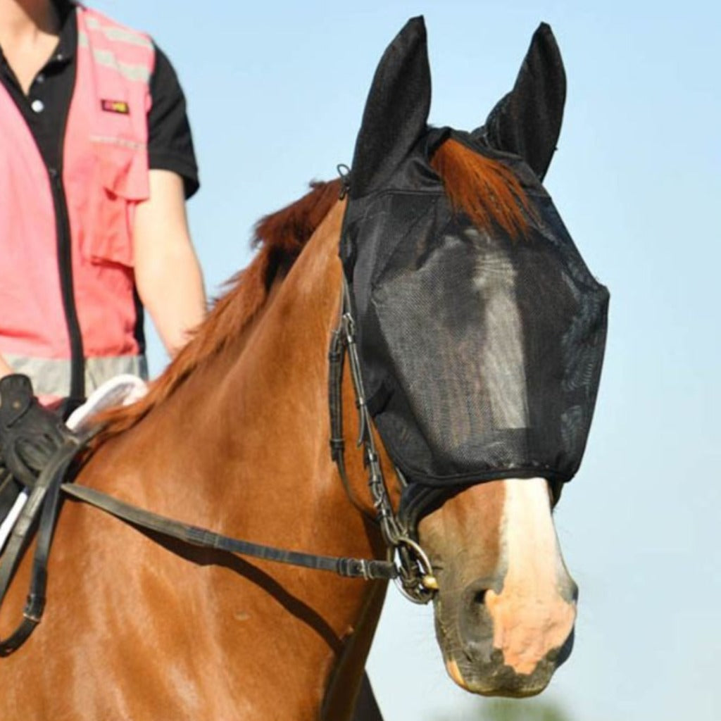 Equilibrium Net Relief Riding Fly Mask - Horse in the Box