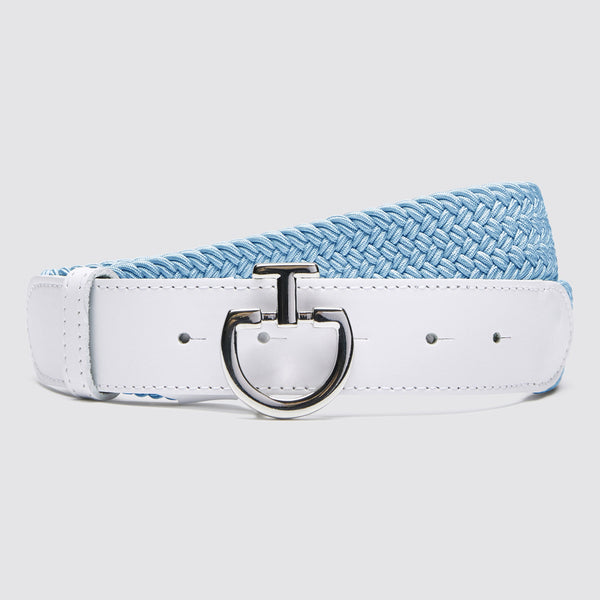 Cavalleria Toscana Womens Elastic Belt with Clasp SS25 - Horse in the Box