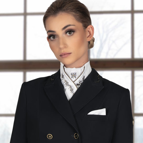 FairPlay Selene Pre-tied Stock Vintage Gold - Horse in the Box