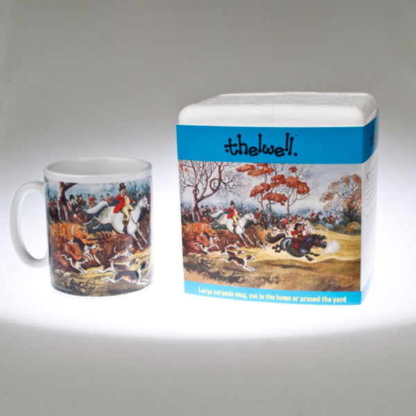 Thelwell Mug- In Full Cry - Horse in the Box