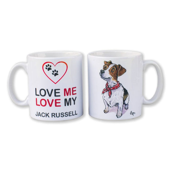 Jack Russell Mug - Horse in the Box
