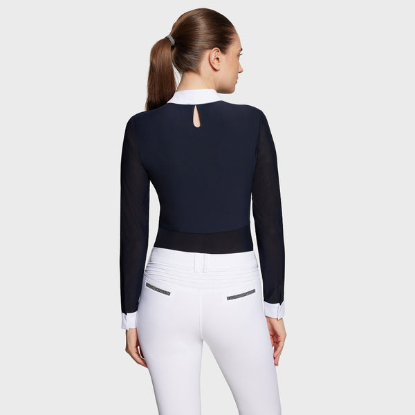 Samshield Aloise Boreal Ladies Long Sleeved Competition Shirt SS25 - Horse in the Box