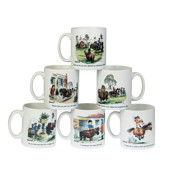 Thelwell Mug- In Full Cry - Horse in the Box