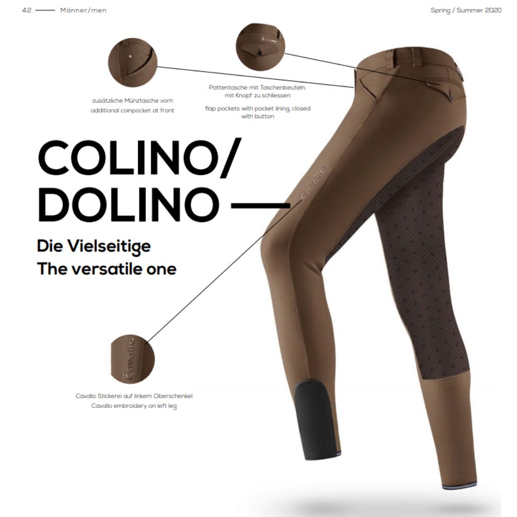 Cavallo Colino Grip Mens Soft Shell Full Seat Breeches – Horse in the Box
